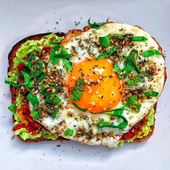 Zaatar Avocado Toast Recipe The Feedfeed