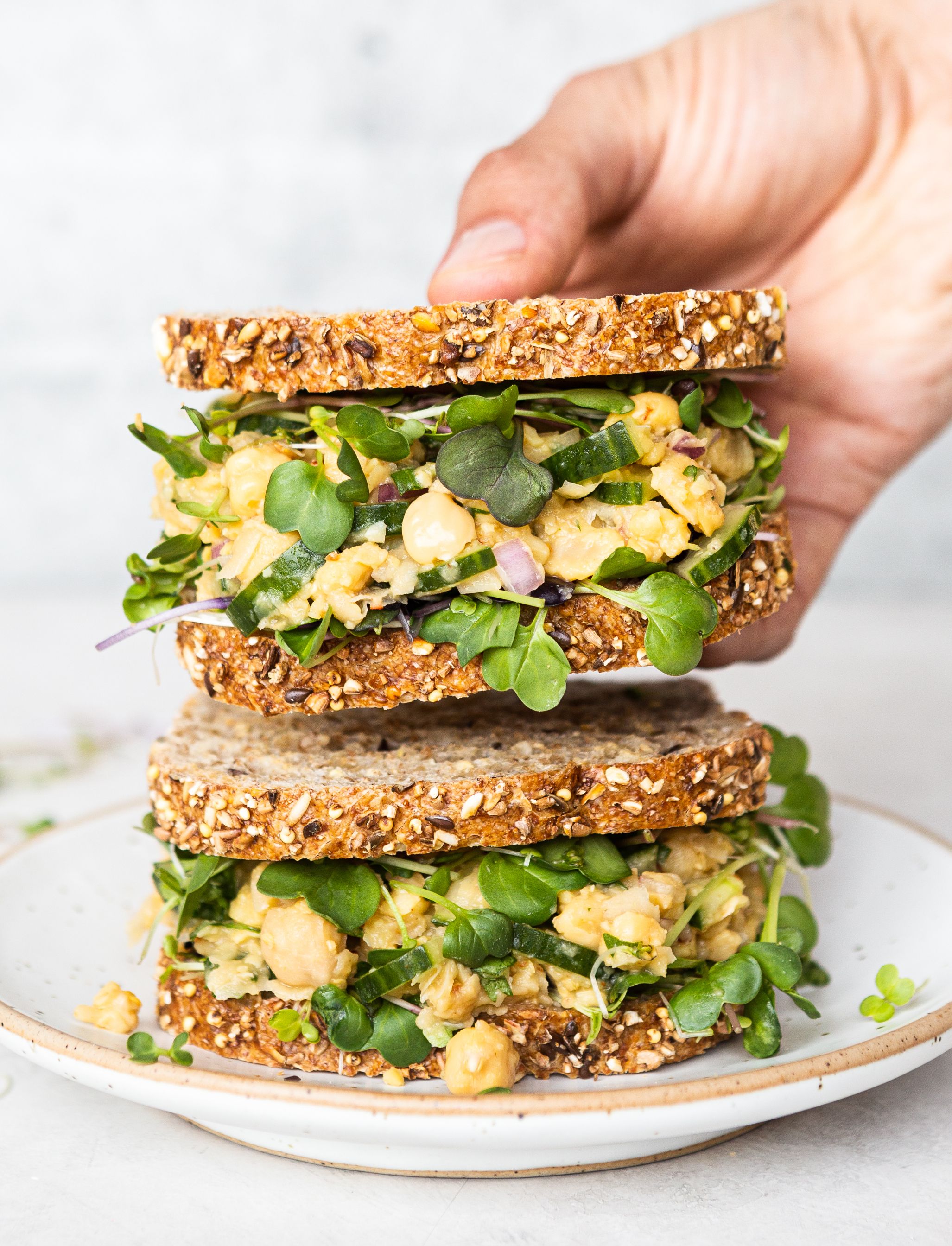 How to Make a Chickpea Smash Sandwich | Video Recipe The Feedfeed