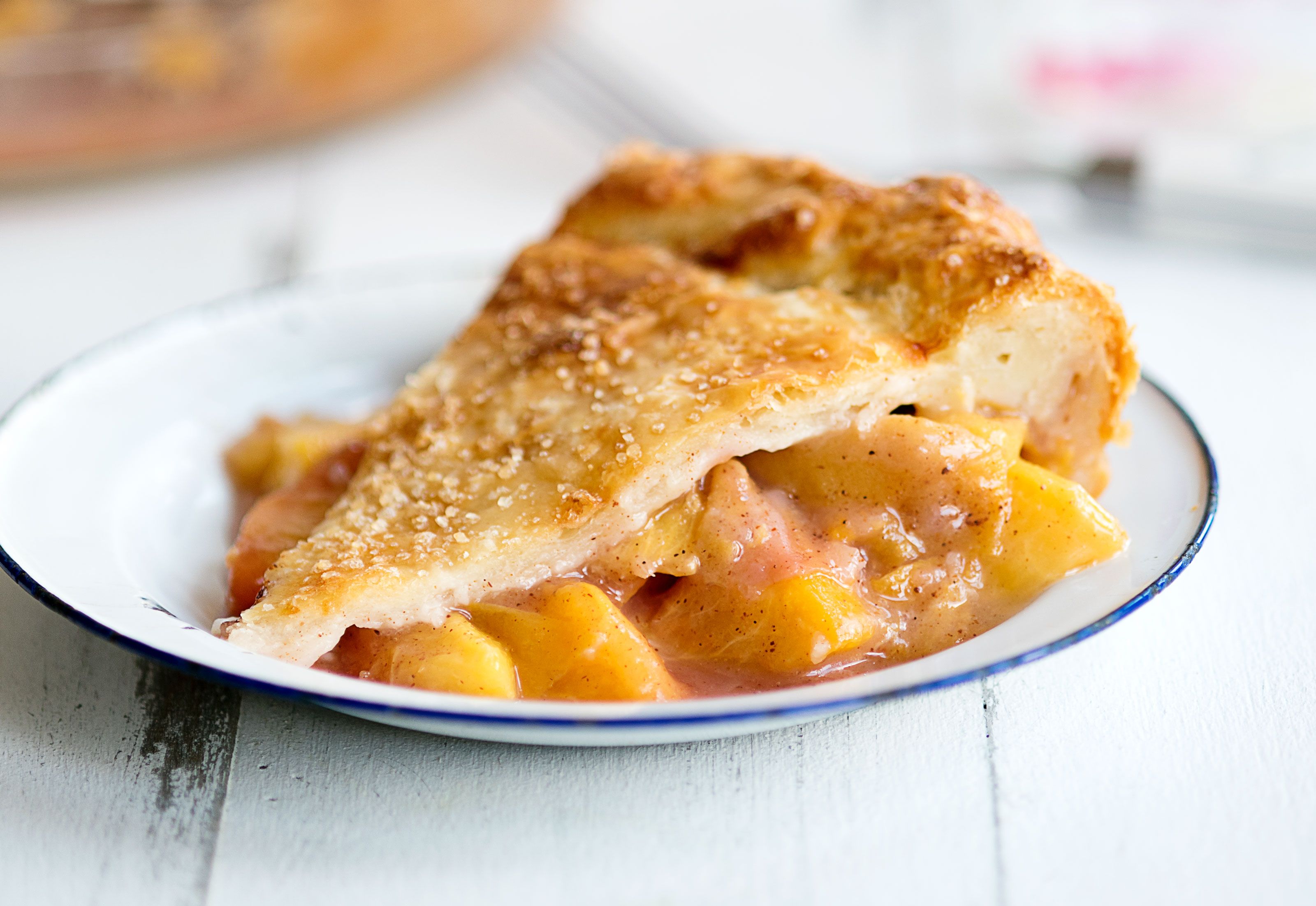 Peach Pie with Cinnamon and Nutmeg Recipe | The Feedfeed