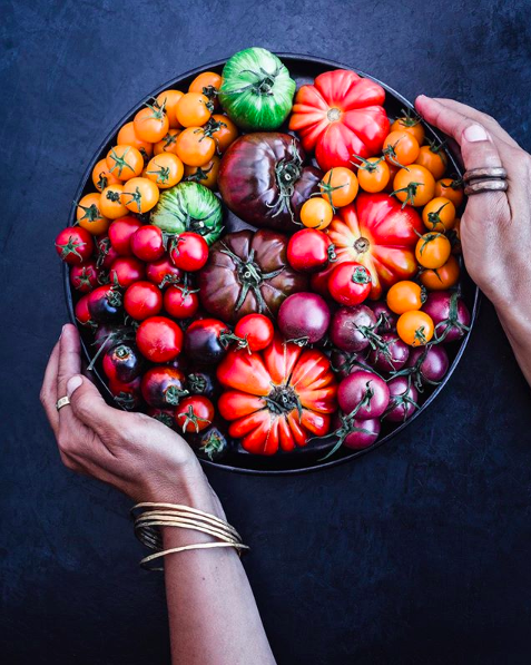 Heirloom Tomato Platter Recipe | The Feedfeed