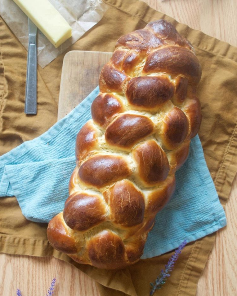 6 Strand Challah Recipe | The Feedfeed