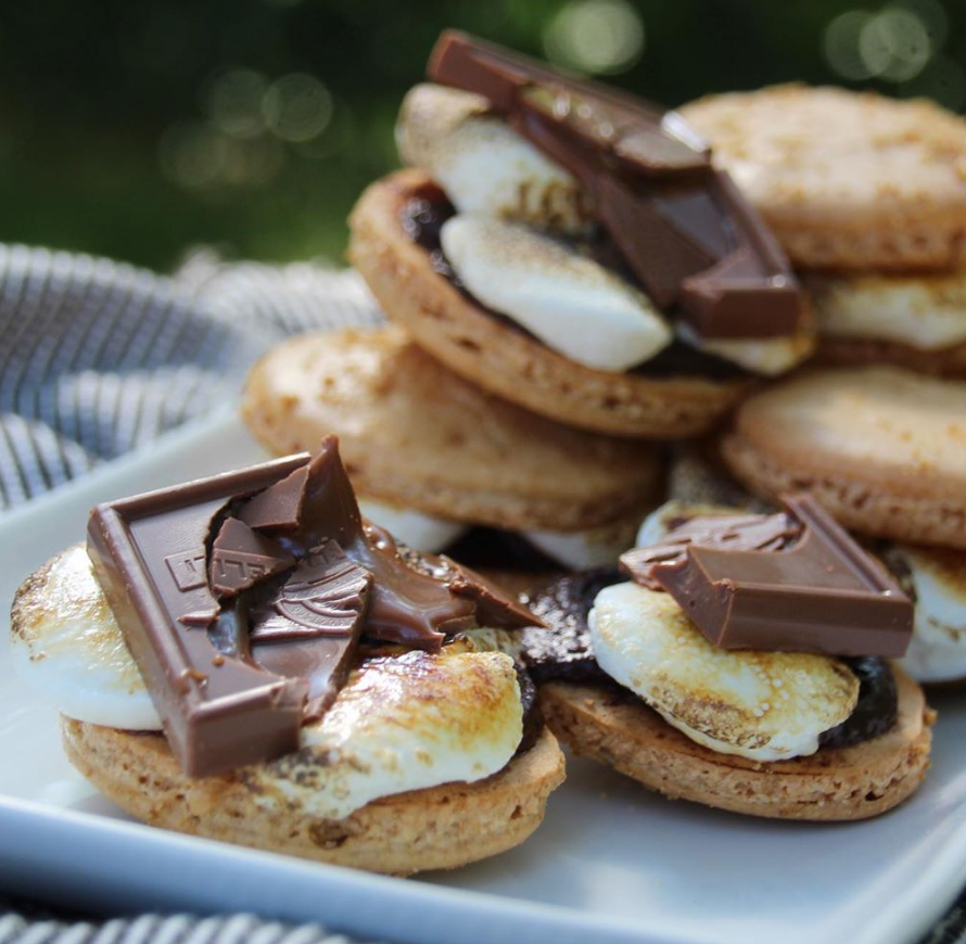 S'mores Macarons Recipe | The Feedfeed
