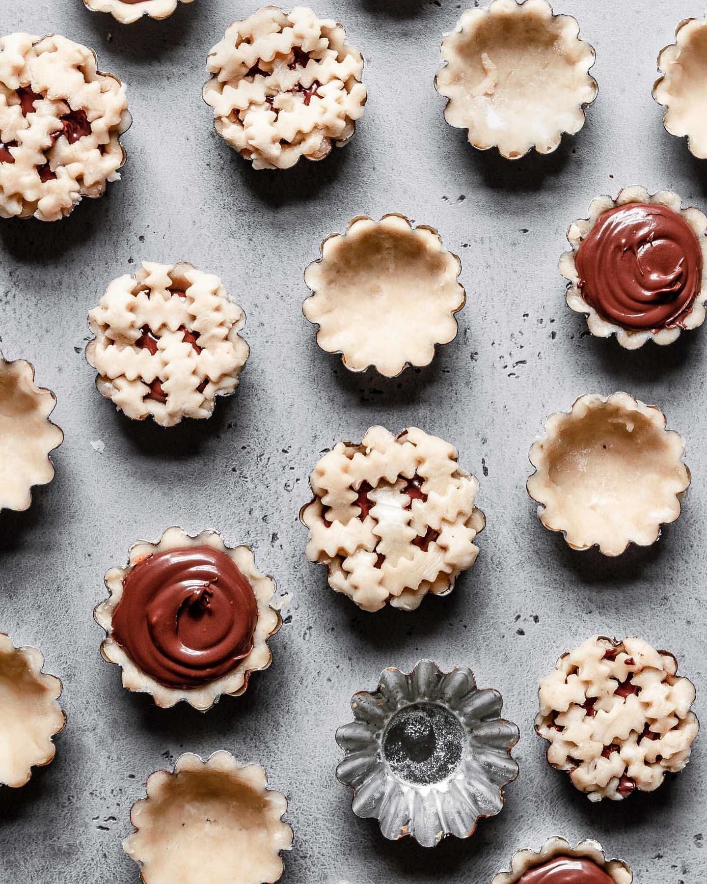 Chocolate Hazelnut Mini Pies Recipe | The Feedfeed