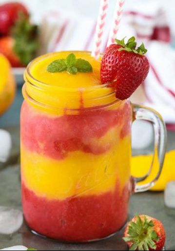 Strawberry Mango Smoothie Recipe | The Feedfeed