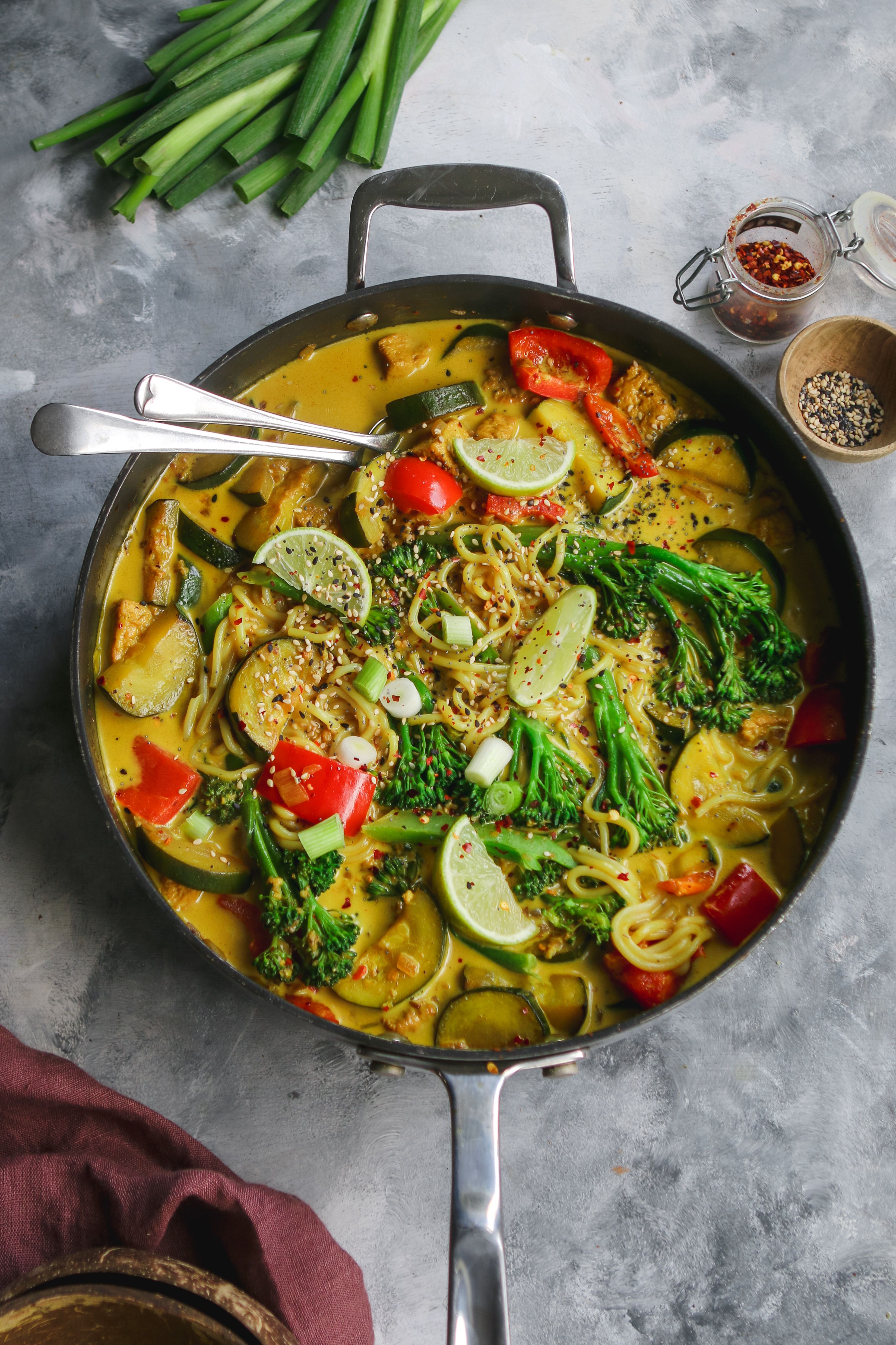 Ginger Noodle Curry Recipe | The Feedfeed
