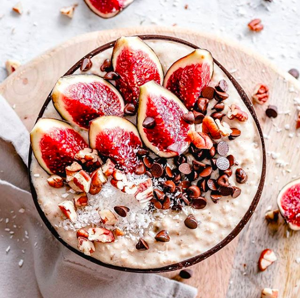Fig Coconut Oatmeal Recipe | The Feedfeed