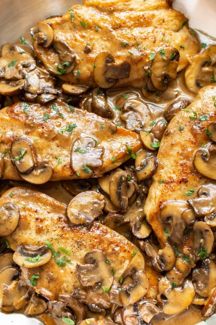 Mushroom Marsala Chicken Recipe | The Feedfeed