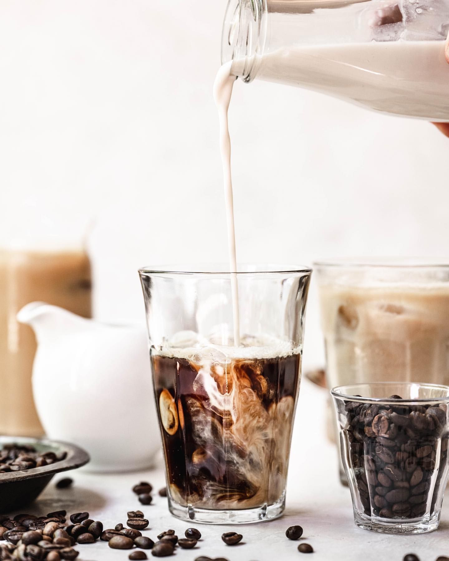 Vanilla Iced coffee with Homemade Nut Milk Recipe | The Feedfeed