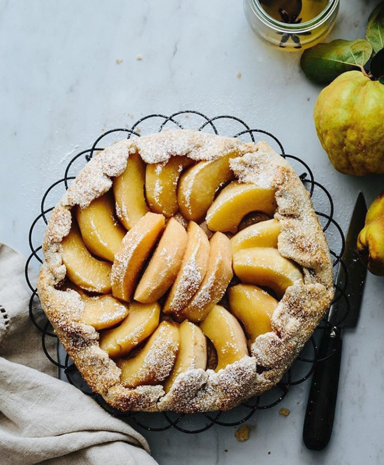 Quince Tart Recipe | The Feedfeed