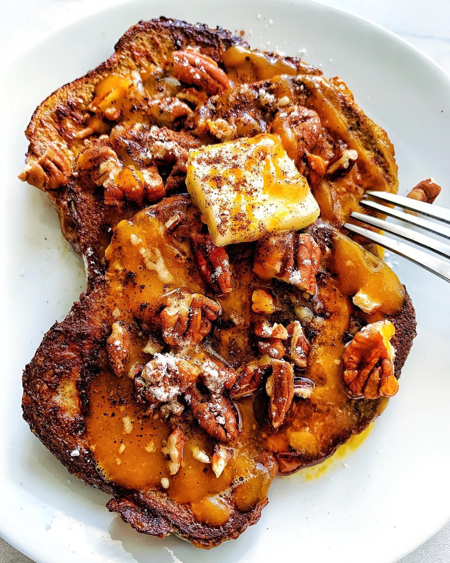 Pumpkin Maple French Toast Recipe | The Feedfeed