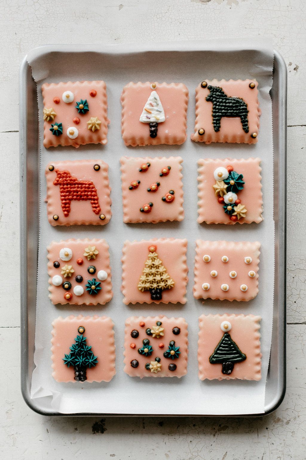 Buttercream Embroidered Sugar Cookies Recipe | The Feedfeed