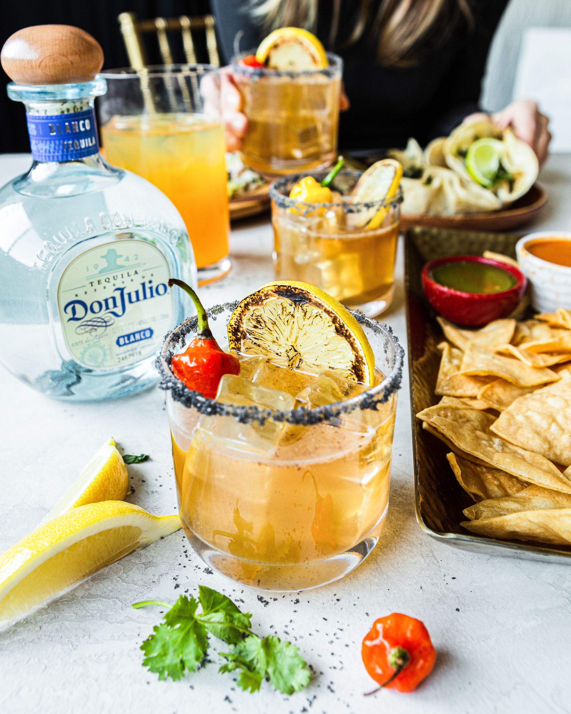 Charred Lemon Daisy Recipe | The Feedfeed