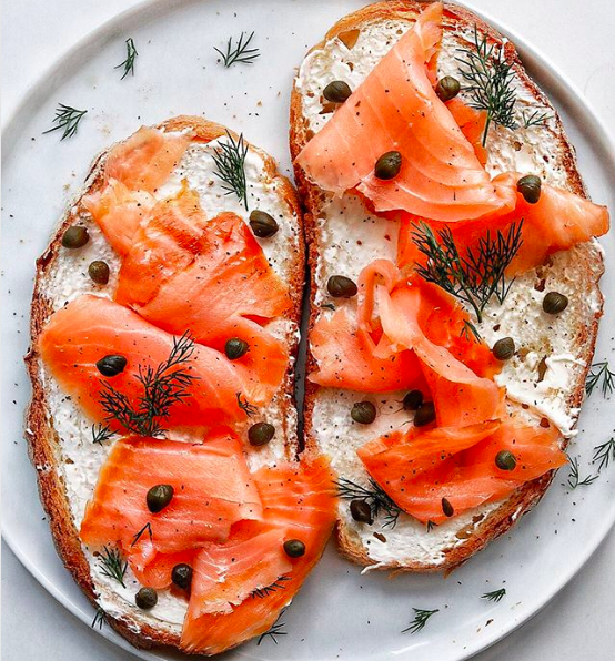 Cream Cheese Lox Toast Recipe | The Feedfeed