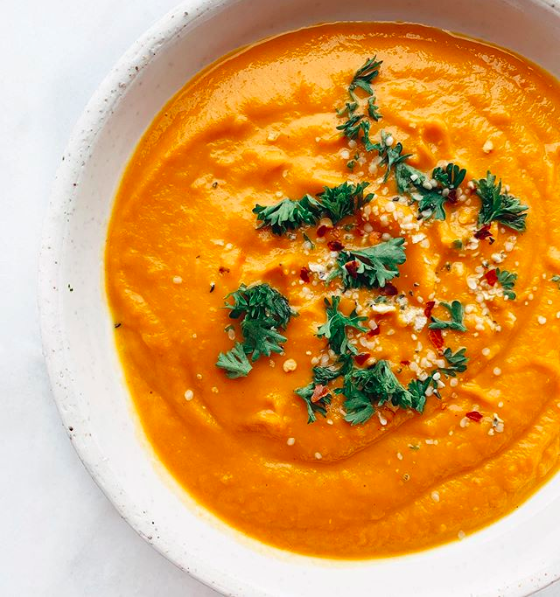 Coconut Carrot Soup Recipe | The Feedfeed