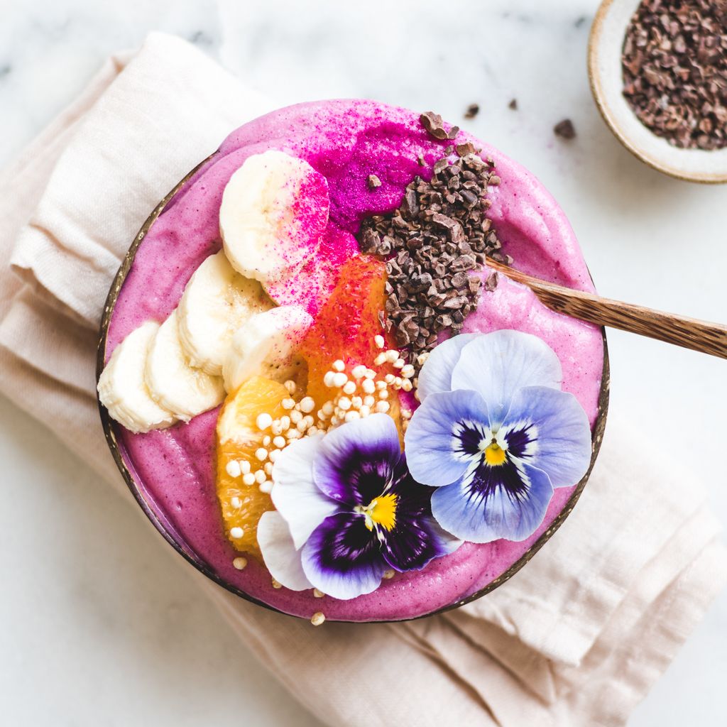 Banana Pitaya Nice Cream Recipe | The Feedfeed