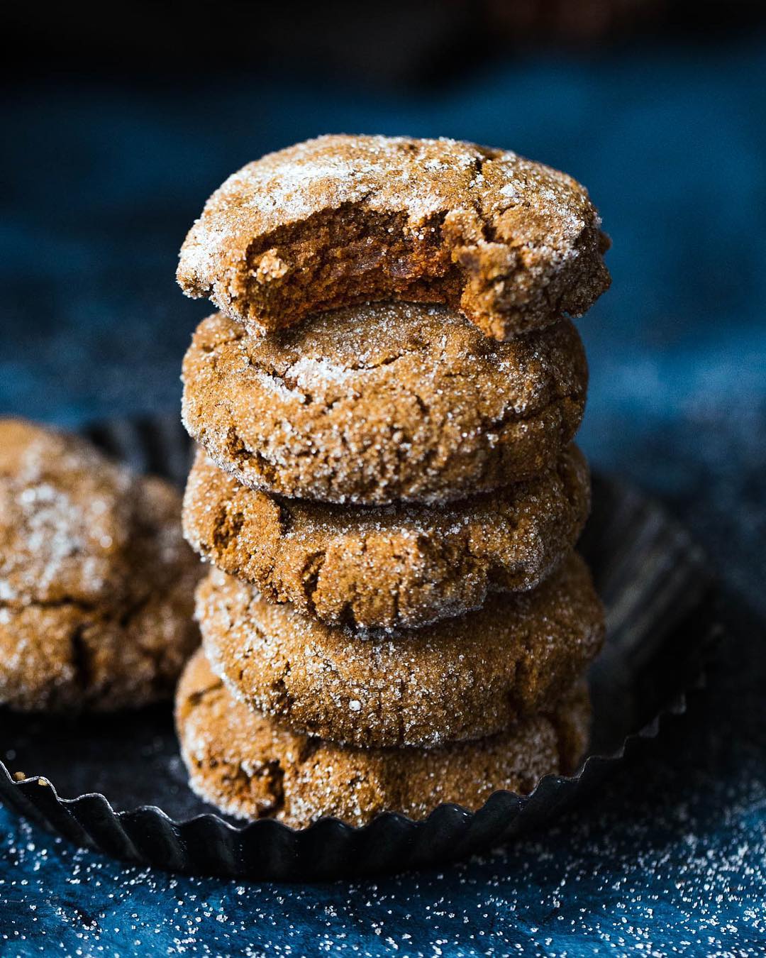 Soft Ginger Molasses Cookies Recipe The Feedfeed