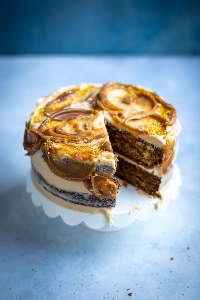 Salted Caramel Sticky Toffee Cake Recipe | The Feedfeed