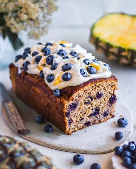 Blueberry Hummingbird Loaf Recipe | The Feedfeed
