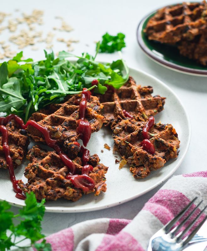 Black Bean Waffles Recipe | The Feedfeed