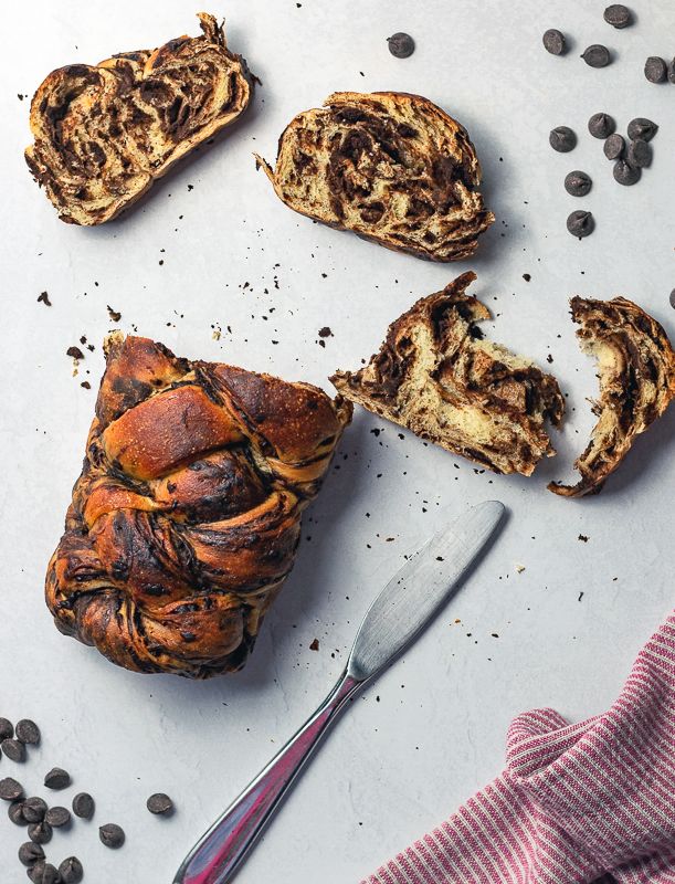 Chocolate Marble Bread Recipe | The Feedfeed