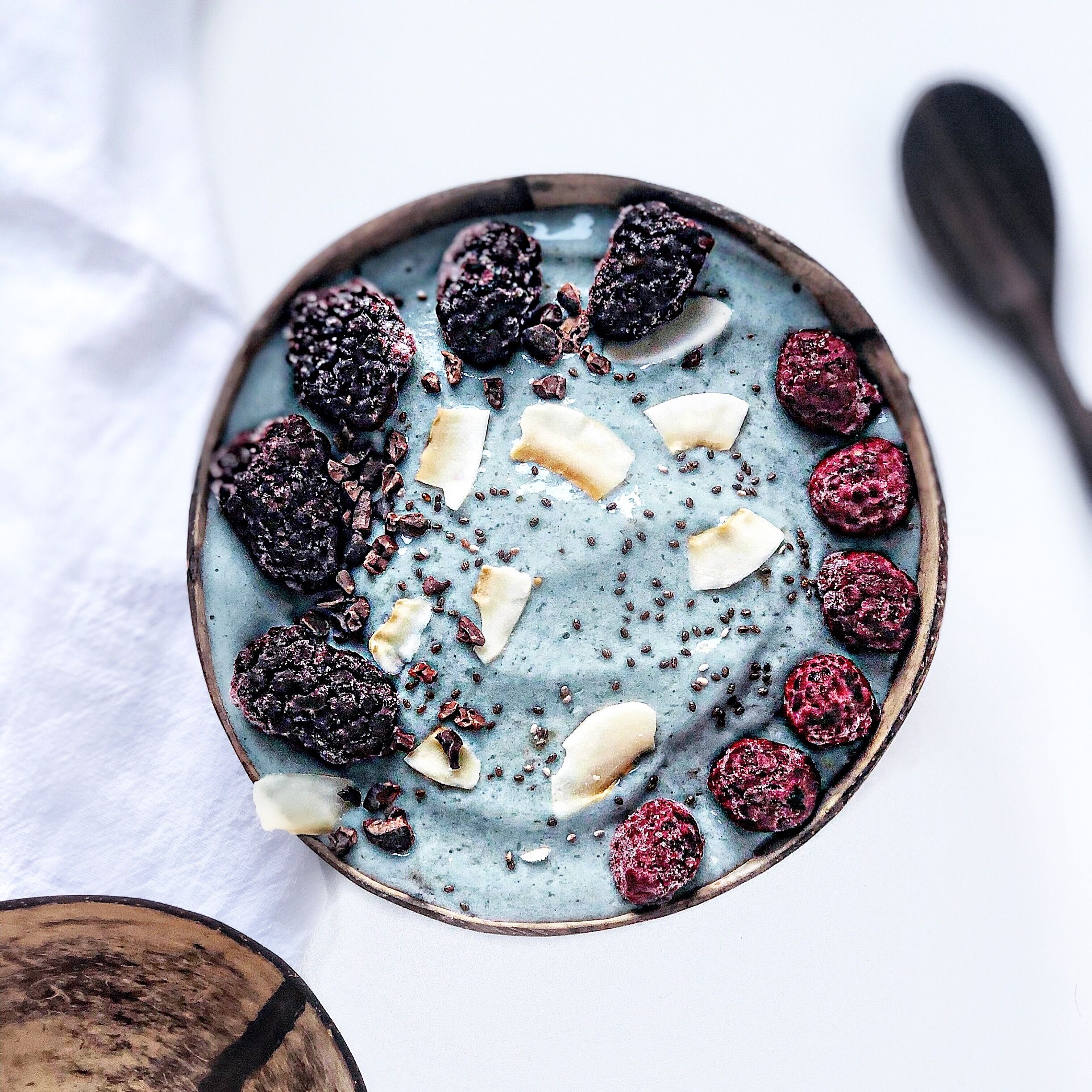 Blue Spirulina Nice Cream Recipe | The Feedfeed Blue Spirulina Nice Cream Recipe | The Feedfeed
