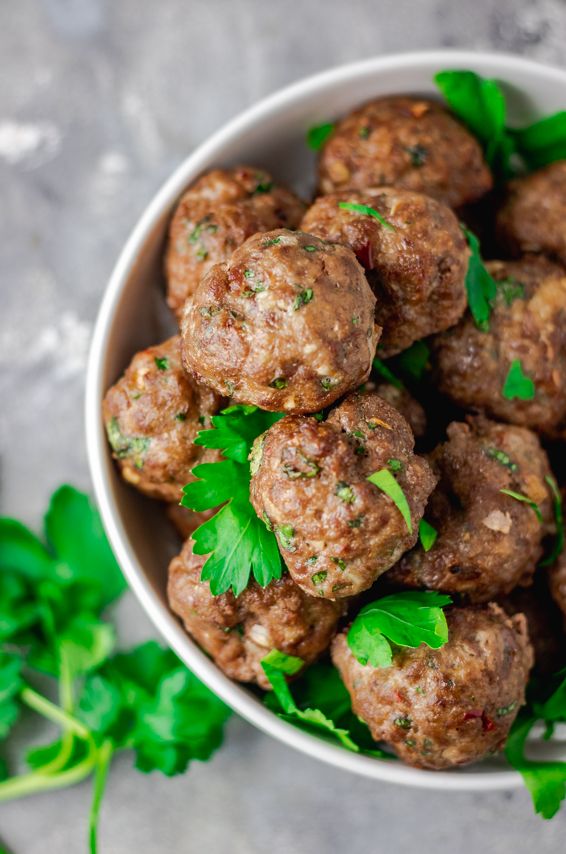 Baked Meatballs Recipe | The Feedfeed