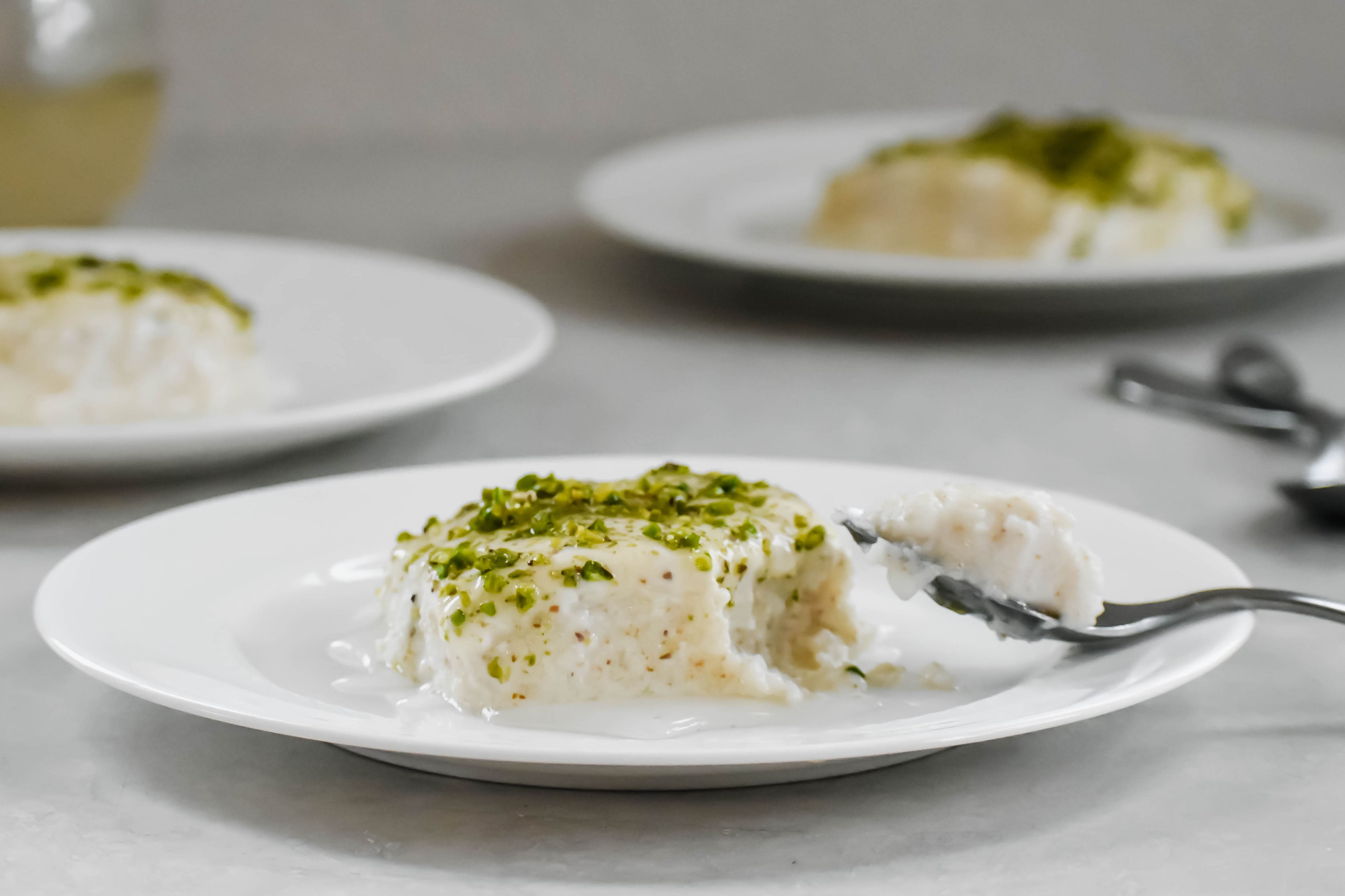 Layali Lebnan Semolina Pudding Recipe | The Feedfeed