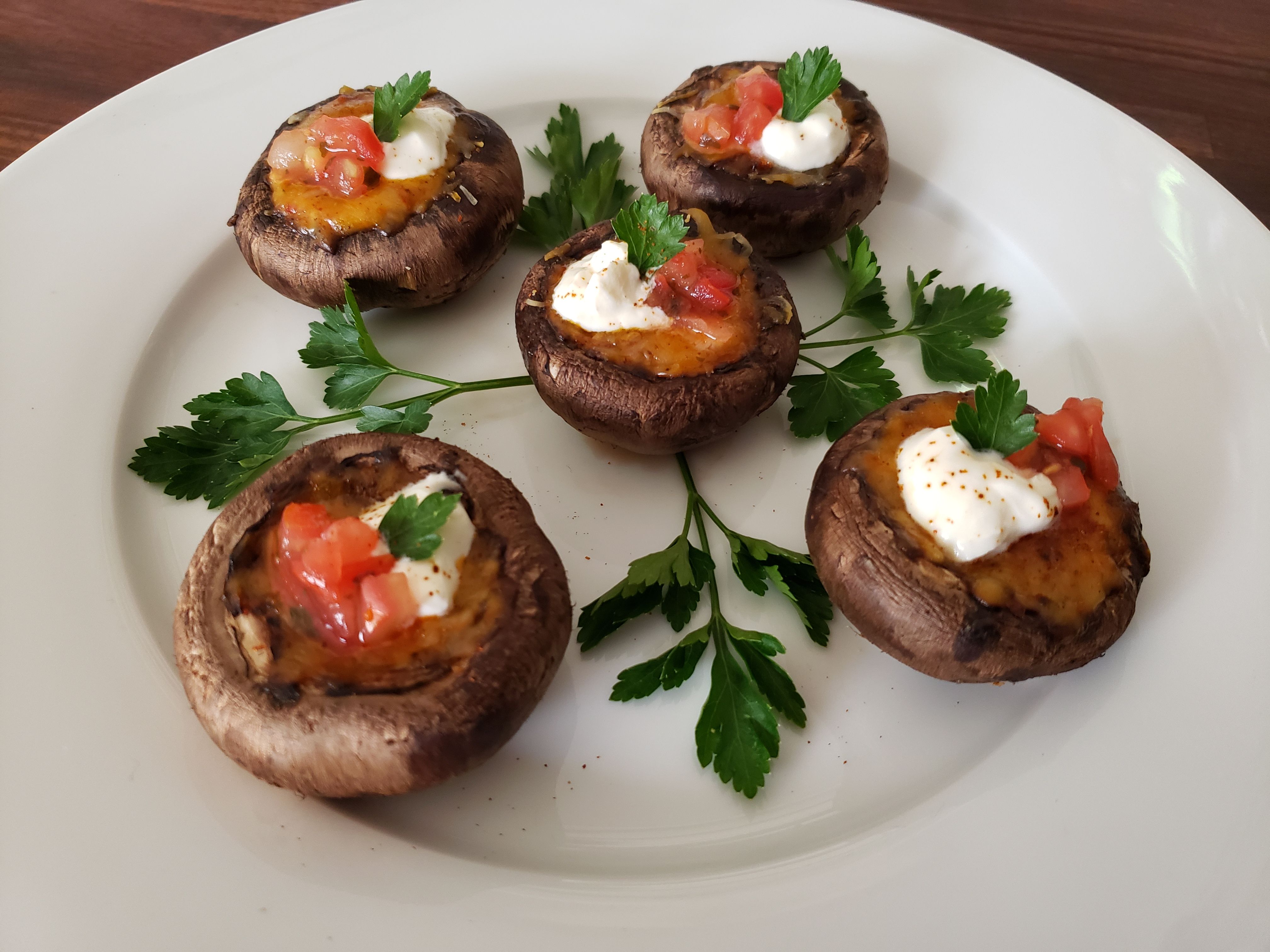 Mexi-Mushroom Stuffed Caps Recipe | The Feedfeed