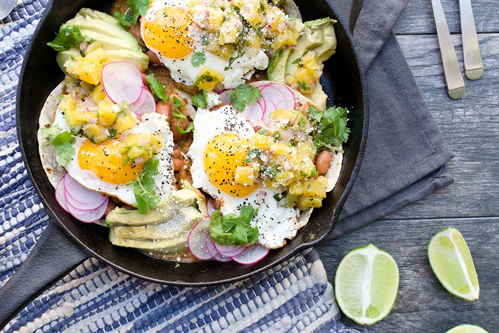 Huevos Rancheros with Salsa Duo Recipe | The Feedfeed