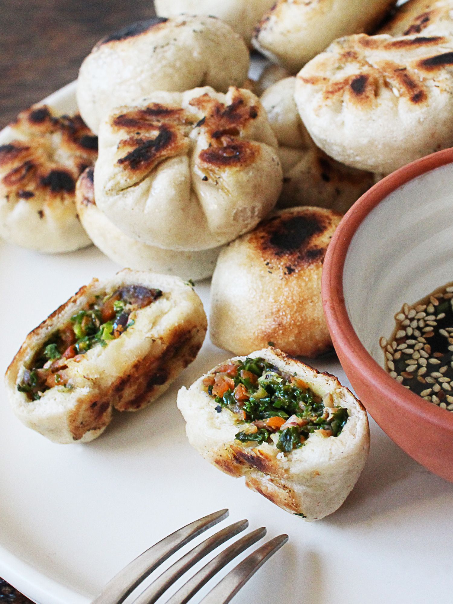 Mushroom Kale Puff Dumpling Recipe | The Feedfeed