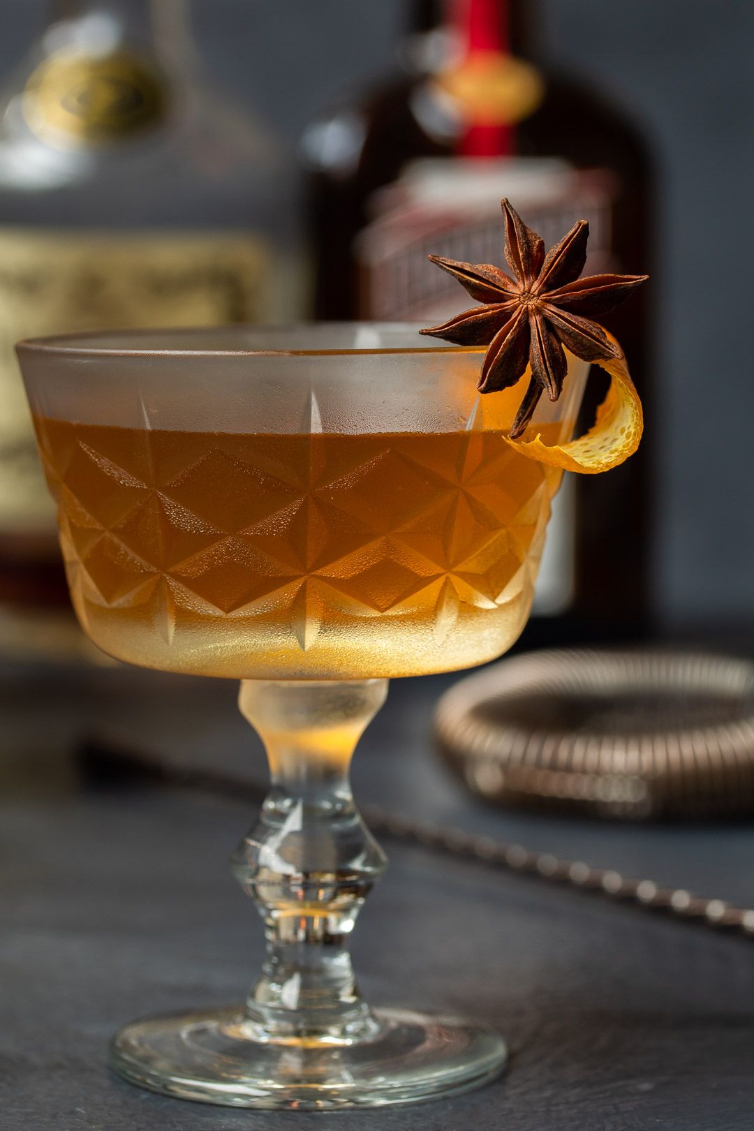 Quince pickle brandy sour cocktail Recipe | The Feedfeed