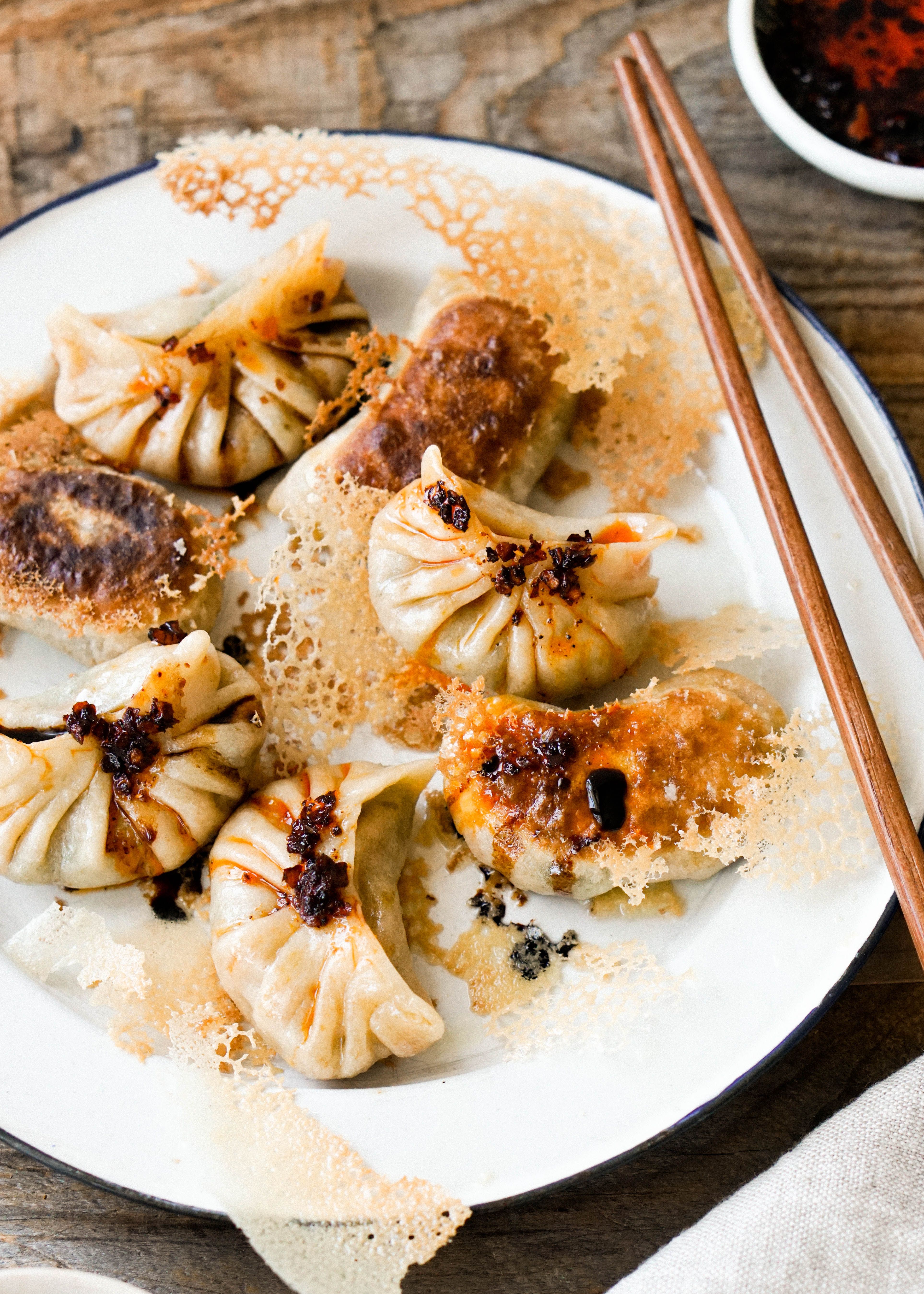 Carrot Ginger Bok Choy Dumplings Recipe | The Feedfeed