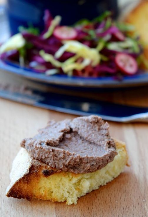 Easy Chicken Liver Pâté with Winter Slaw Recipe | The Feedfeed