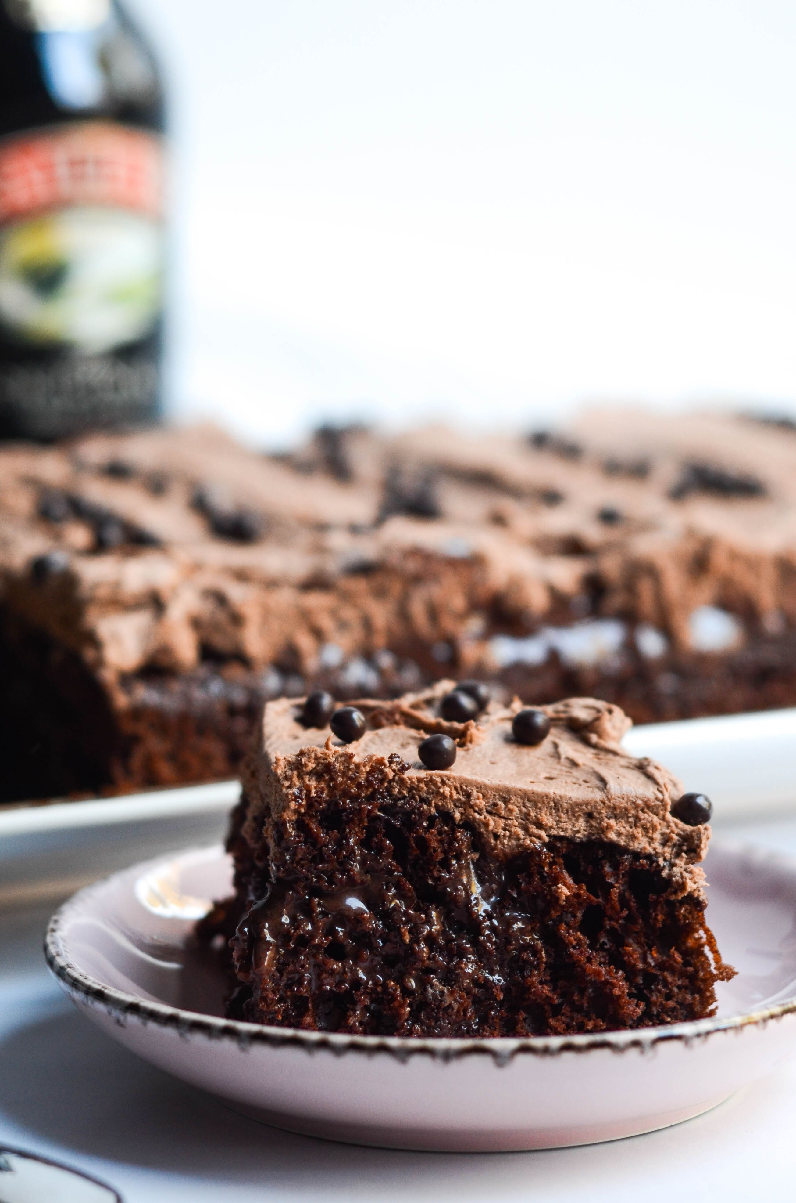Irish Cream Chocolate Cake Recipe | The Feedfeed