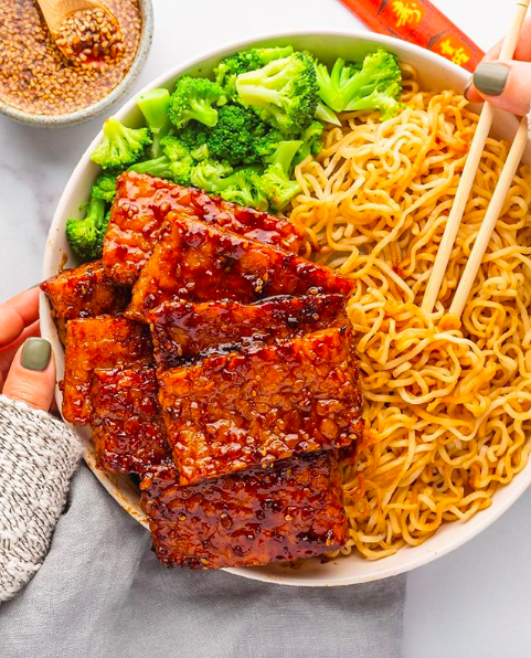 BBQ Chinese Five Spice Tempeh Recipe | The Feedfeed