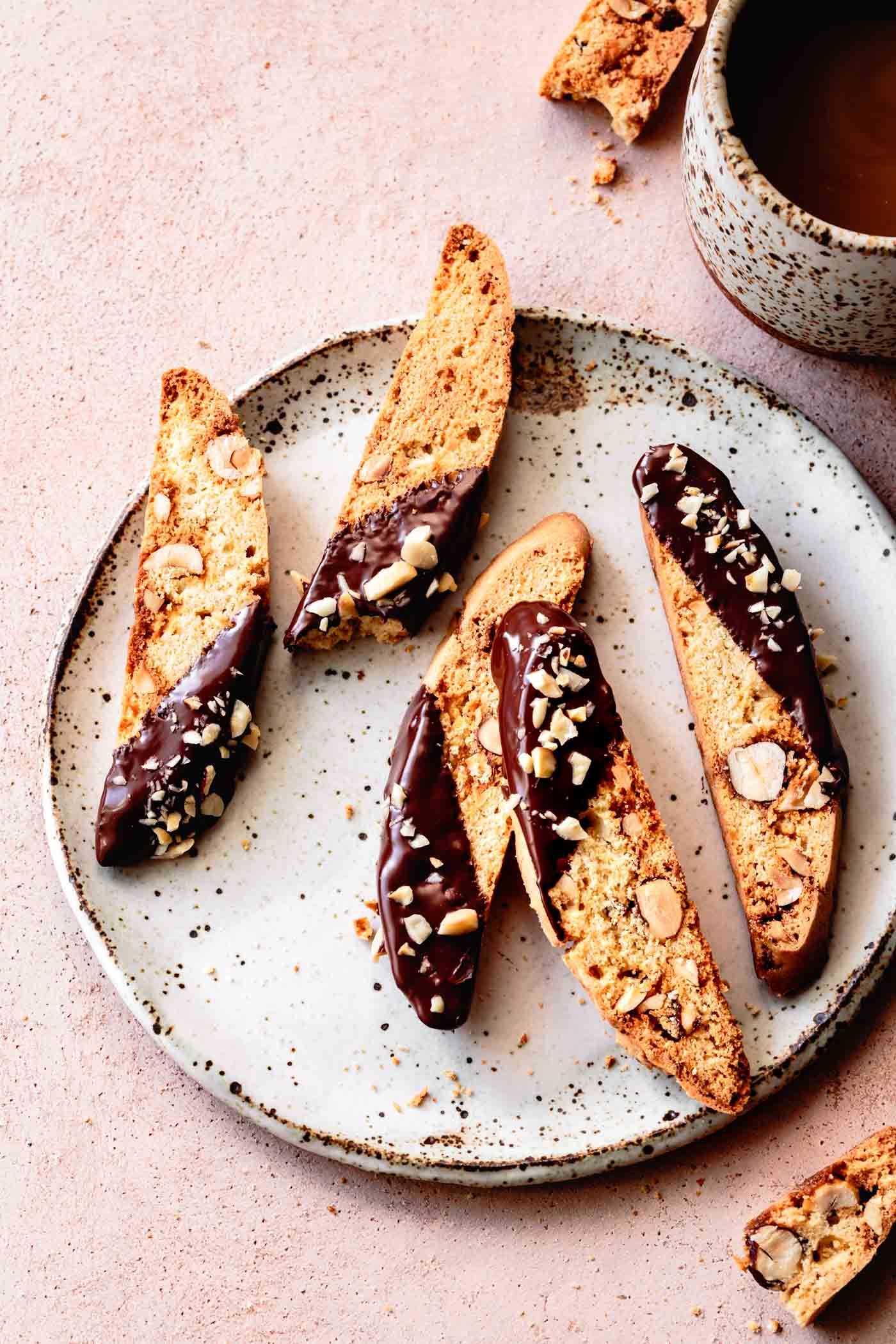 Candied Hazelnut Biscotti Recipe | The Feedfeed