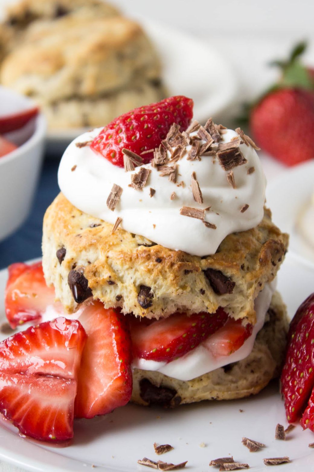 Chocolate Strawberry Shortcake Recipe | The Feedfeed