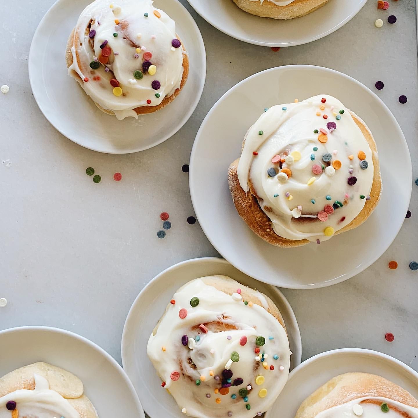 Colorful Confetti Rolls Recipe | The Feedfeed