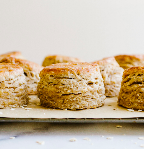 Maple Oat Biscuits Recipe | The Feedfeed