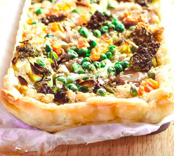 Vegetable Tart Recipe | The Feedfeed