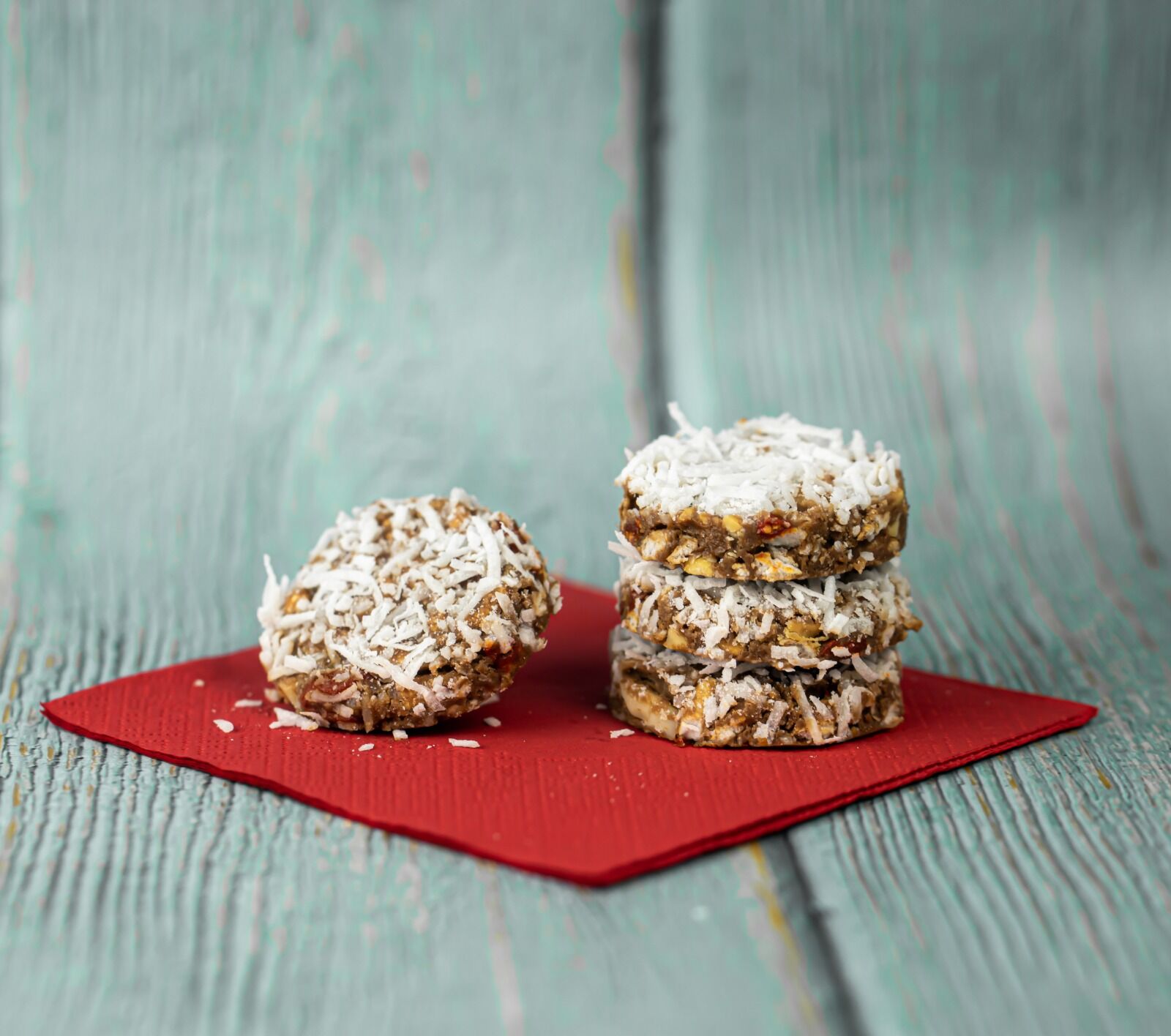 Coconut Almond Vegan Snack Bars Recipe | The Feedfeed