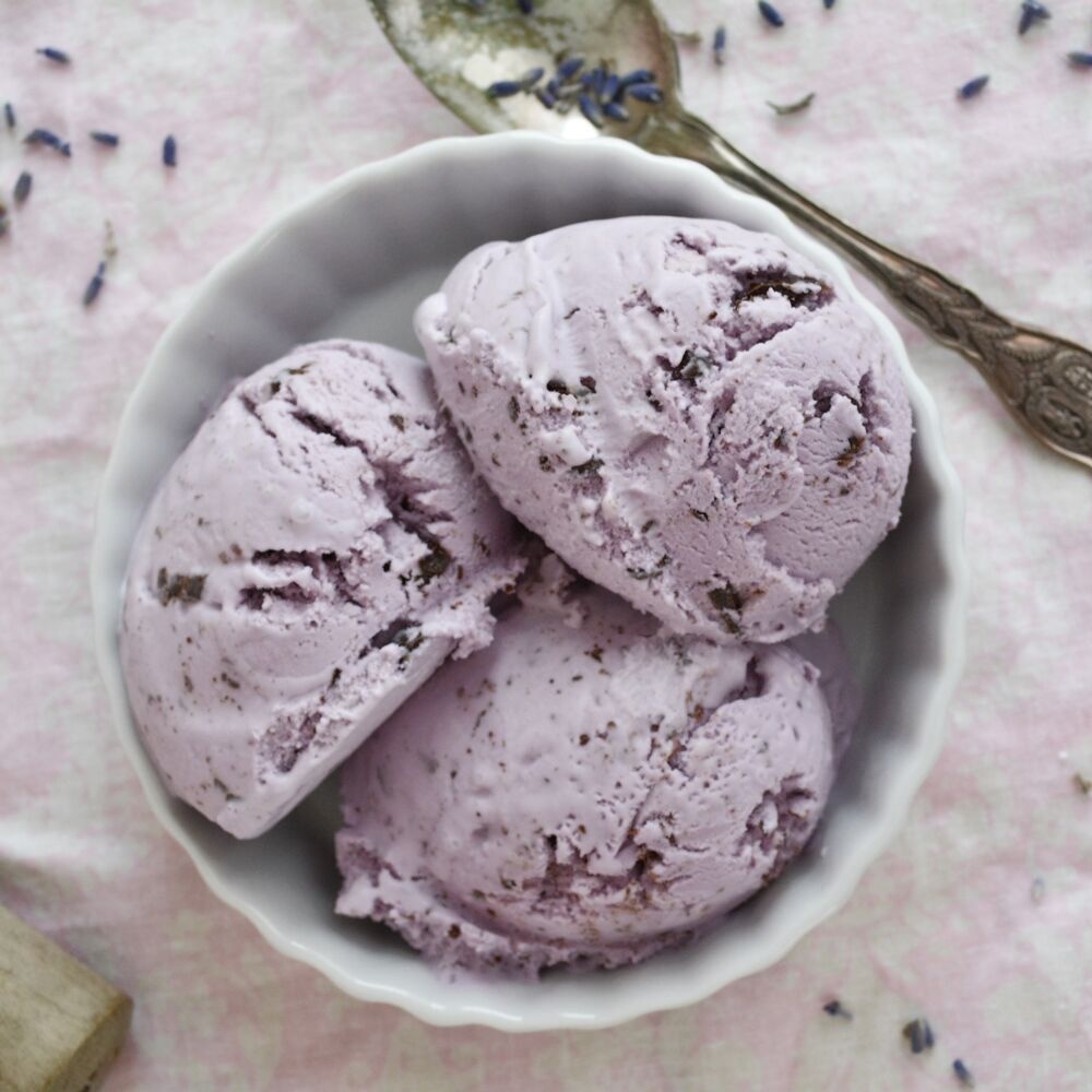 Lavender Chocolate Chip Ice Cream Recipe | The Feedfeed