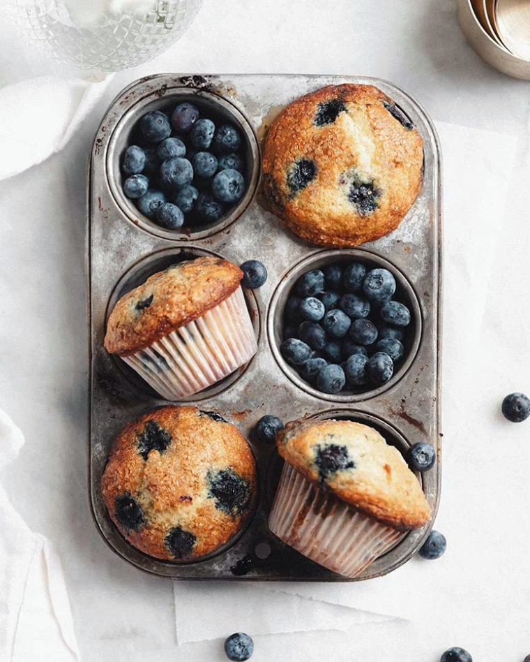 Fluffy Buttermilk Blueberry Muffins Recipe | The Feedfeed