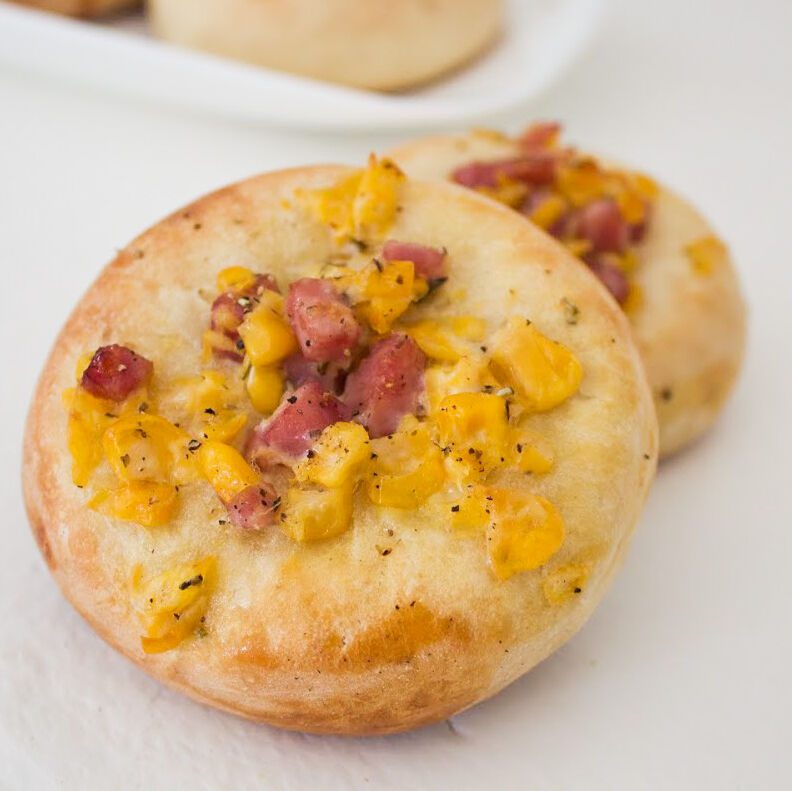 Taiwanese Corn and Ham Buns Recipe | The Feedfeed