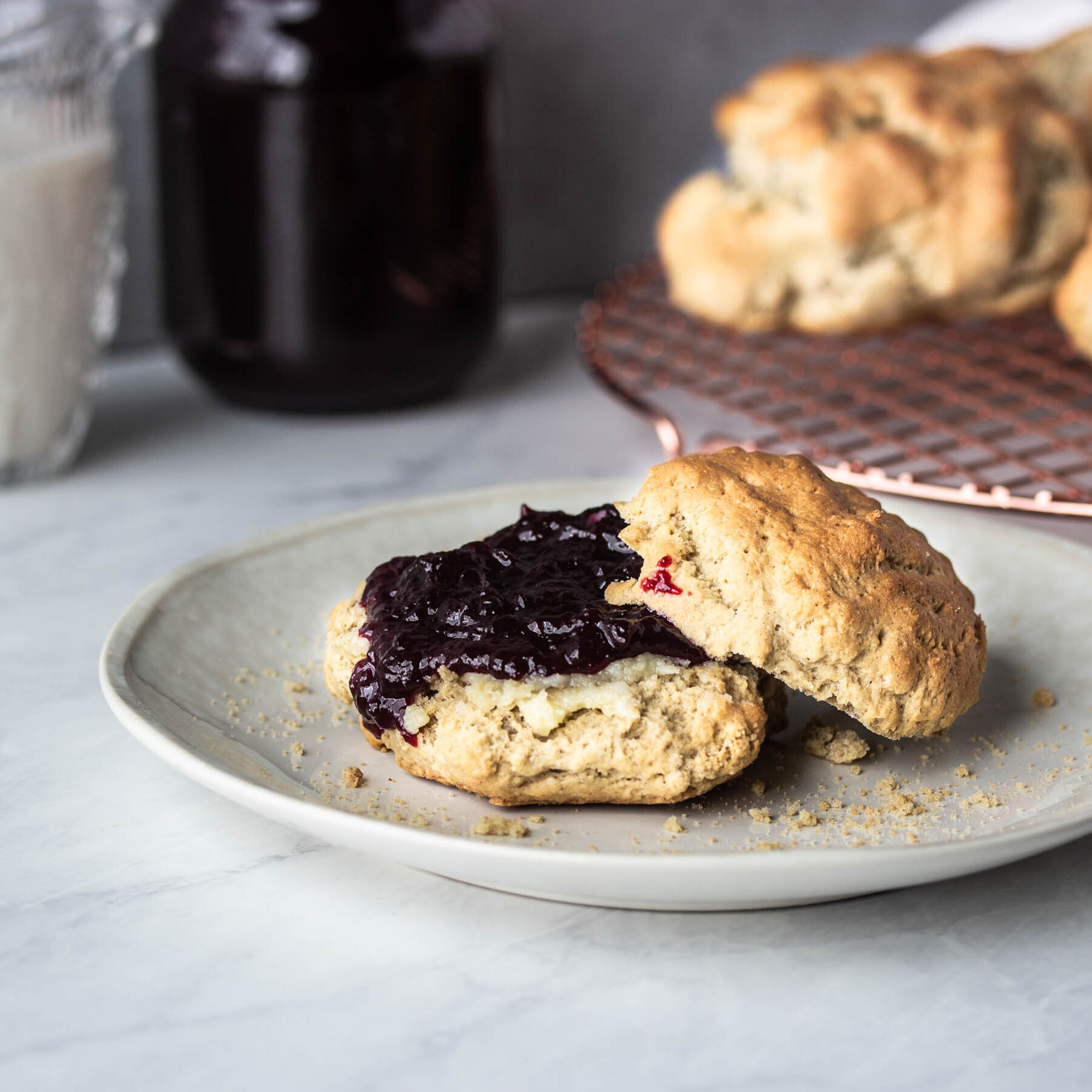 Gluten Free Millet Drop Biscuits Recipe | The Feedfeed