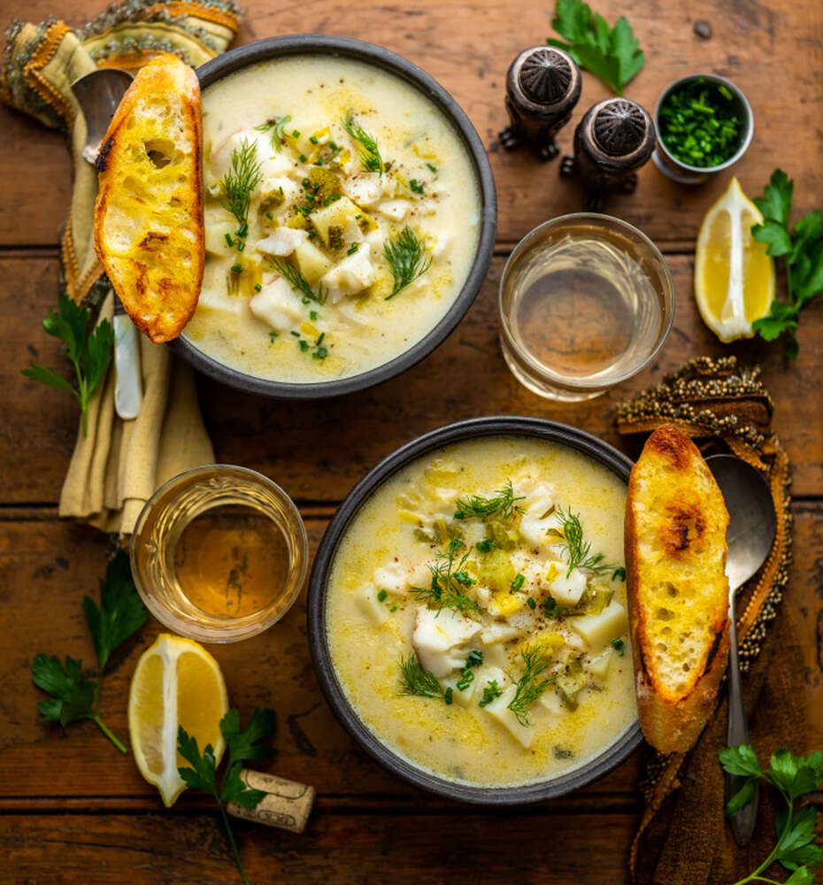 Classic maritime fish chowder Recipe | The Feedfeed