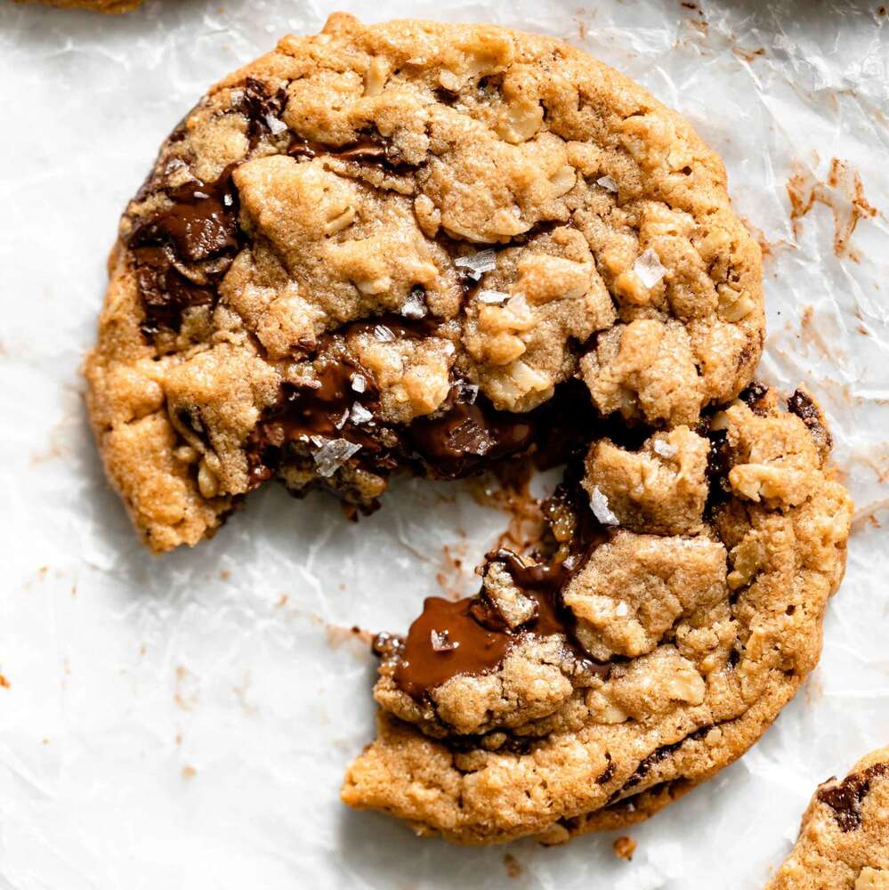 Peanut Butter Oatmeal Chocolate Chip Cookies Recipe | The Feedfeed
