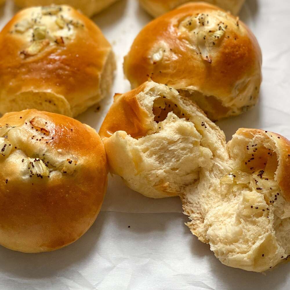 Onion Rolls Recipe | The Feedfeed