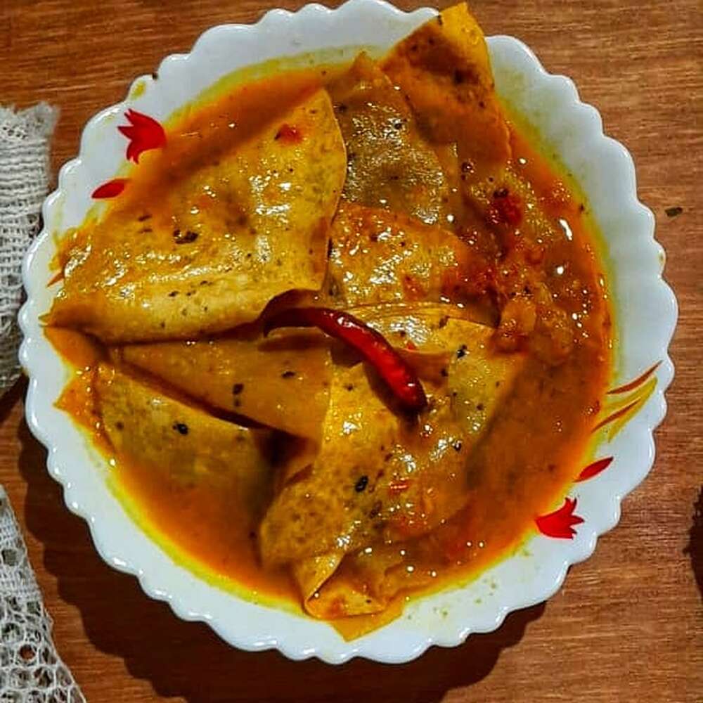 POPPADUM CURRY / PAPAD CURRY Recipe | The Feedfeed