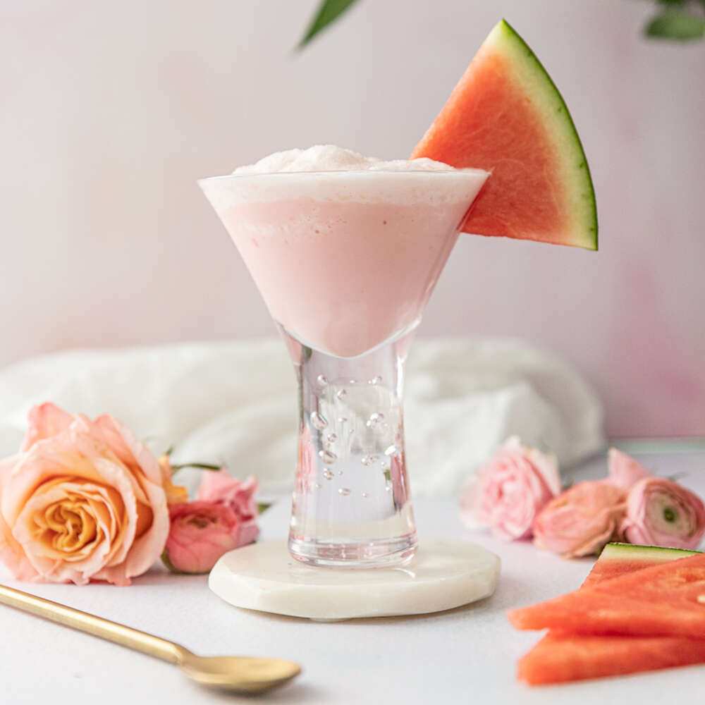 Frozen Watermelon and Coconut Cocktail Recipe | The Feedfeed